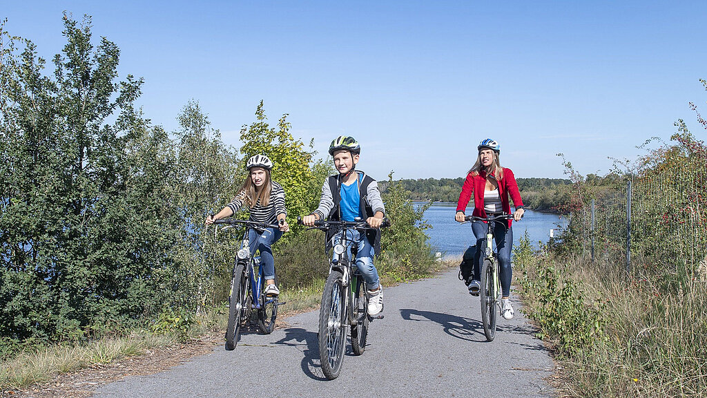 Radtouren: Familienradeln im Lausitzer Seenland